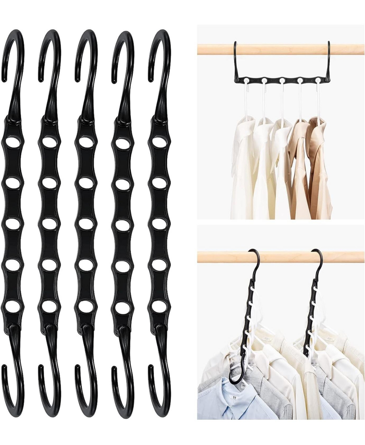 Click here for Magic Space Saving Hangers Sturdy Cascading Hanger... prices