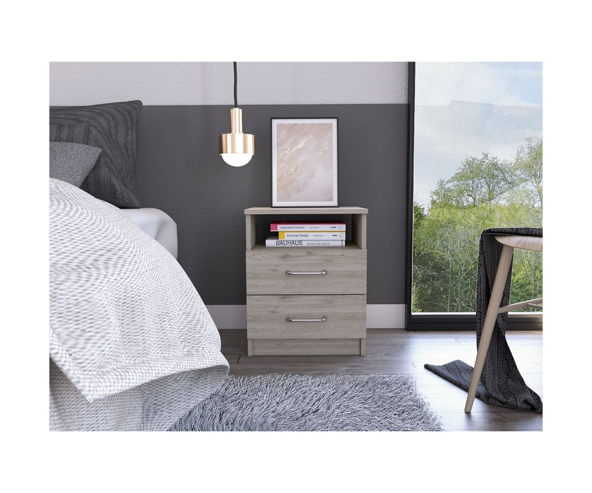 Click here for Streamdale Brookline 2-Drawer 1-Shelf Rectangle Ni... prices