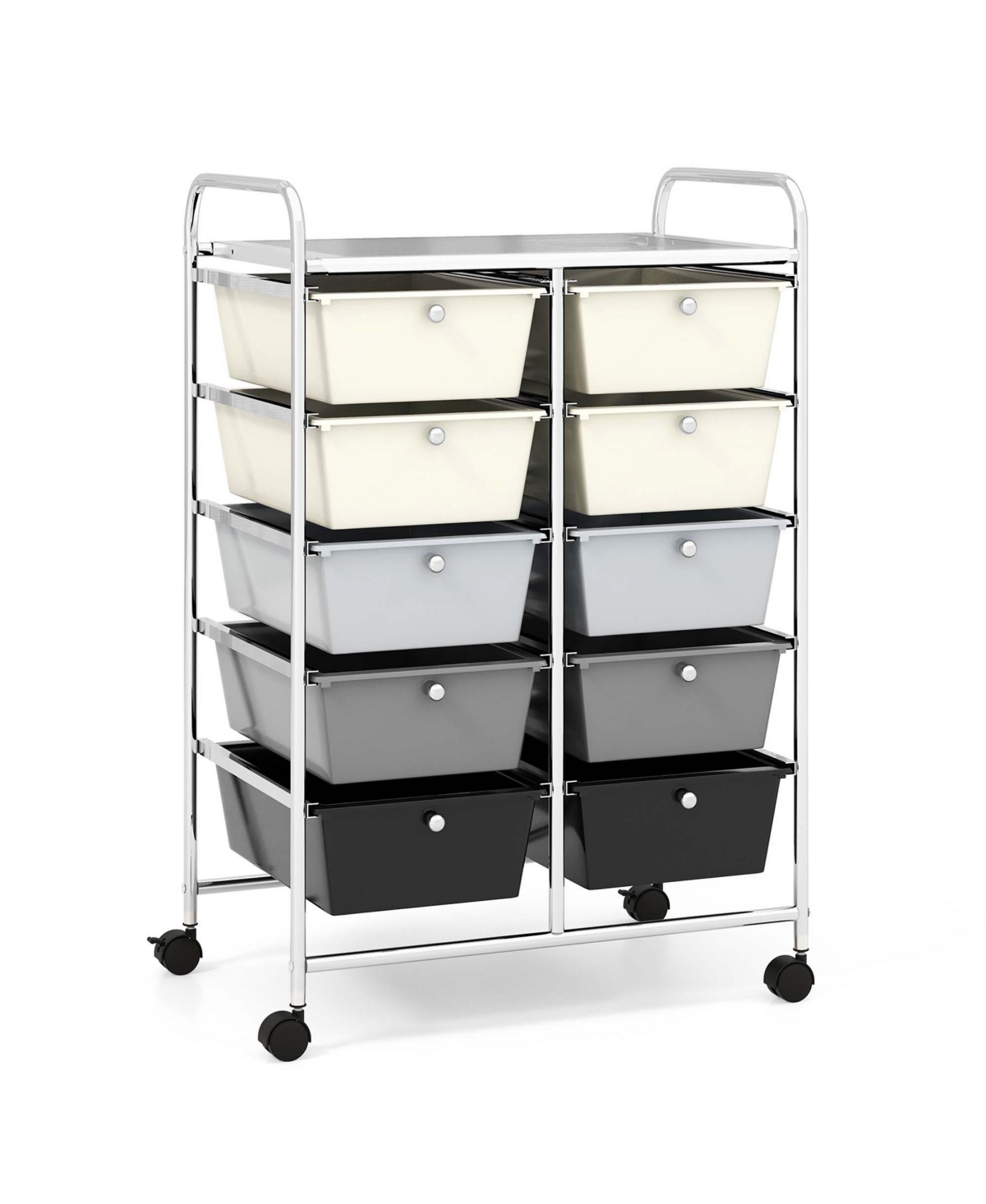 Click here for 10-Drawer Storage Cart Utility Rolling Trolley Kit... prices
