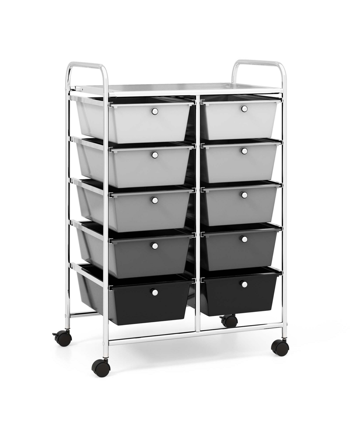Click here for 10-Drawer Storage Cart Utility Rolling Trolley Kit... prices