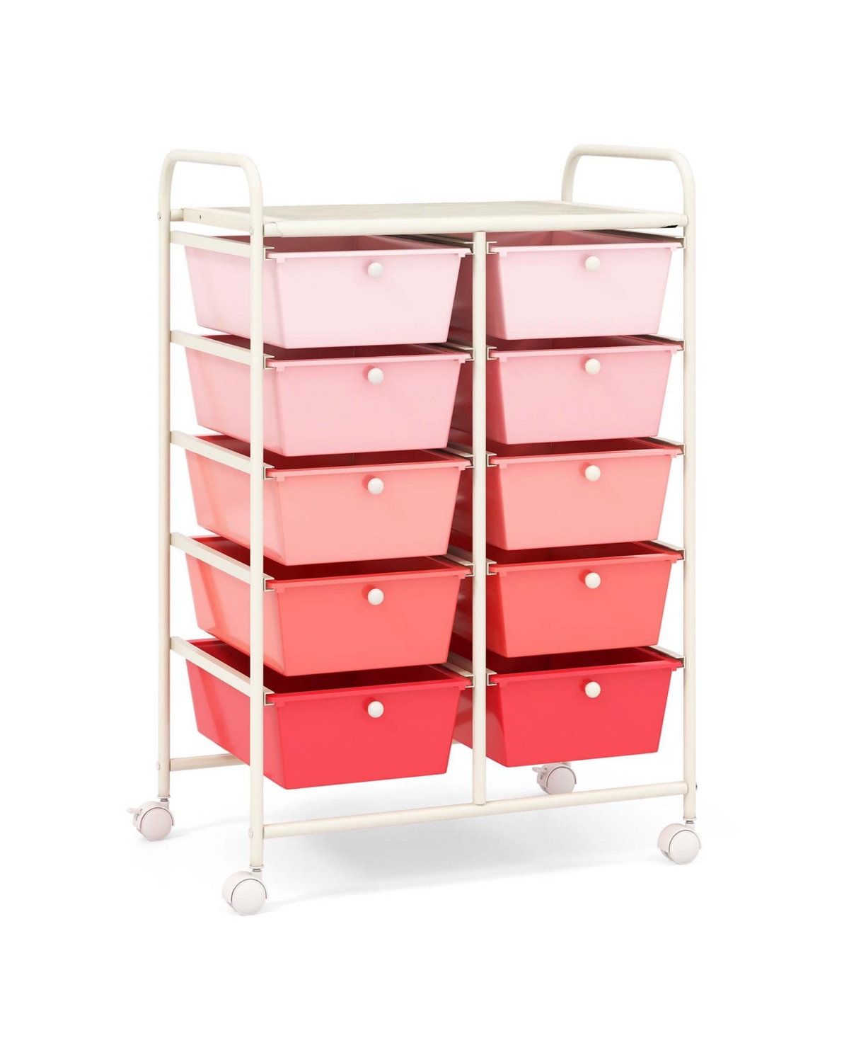 Click here for 10-Drawer Storage Cart Utility Rolling Trolley Kit... prices