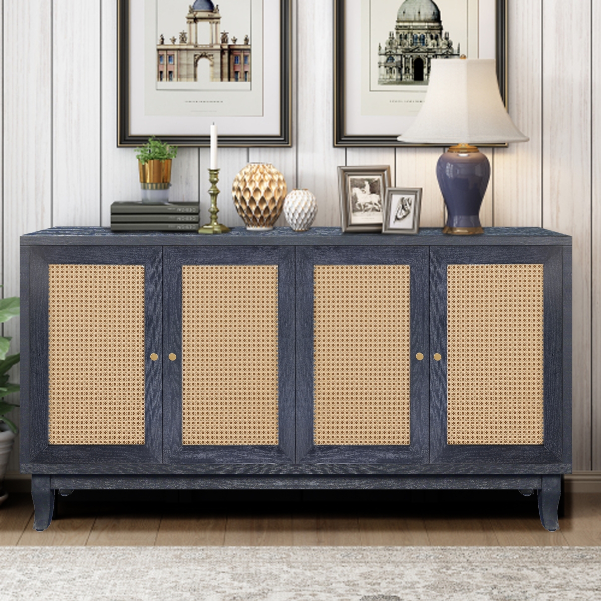 Click here for Streamdale Furniture Rattan Sideboard  Storage Cab... prices