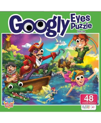 MasterPieces Puzzles MasterPieces Googly Eyes - Peter Pan 48 Piece ...