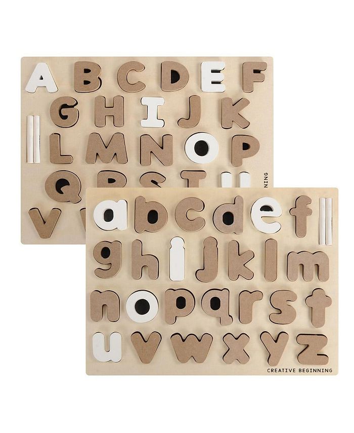 Creative Beginning Chalkboard-Based Uppercase & Lowercase Alphabet ...