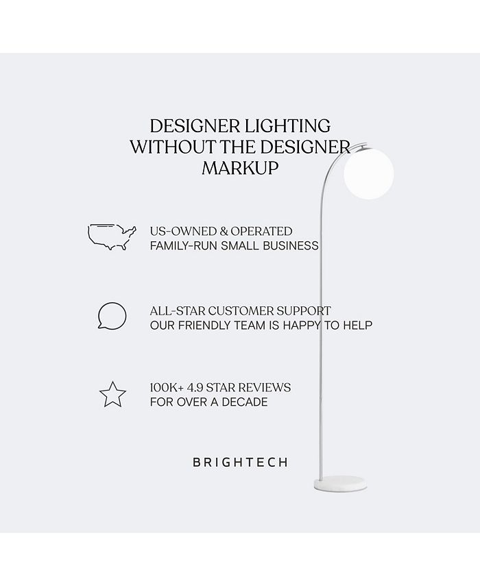 Brightech Serena Ceramic LED Table Lamp - Macy's