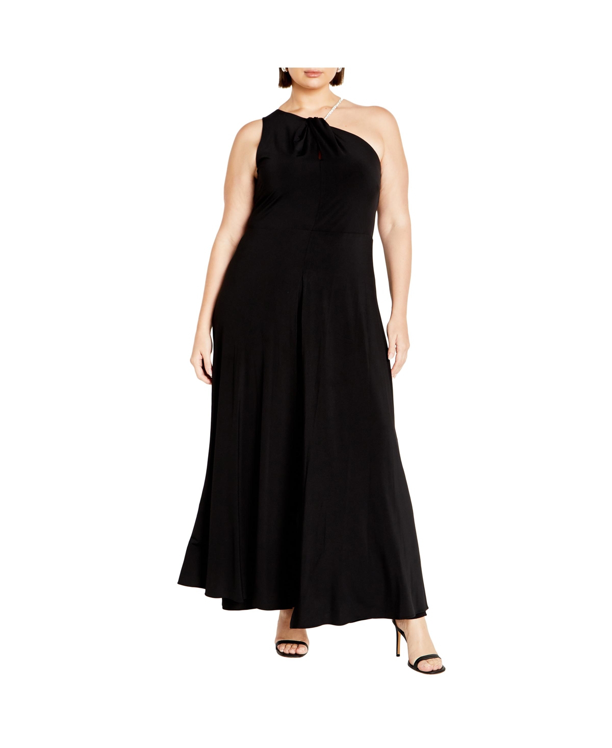 Click here for City Chic Plus Size Karlee Jumpsuit - Black prices