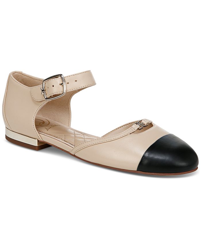 Sam Edelman Women's Rylie Cap-Toe Two-Piece Flats - Macy's
