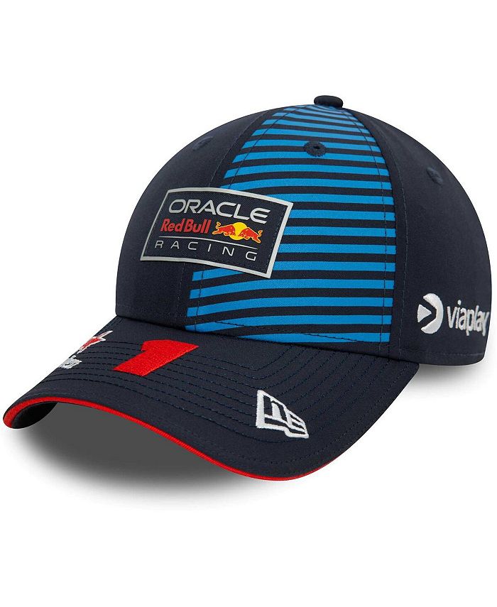 New Era Men's Max Verstappen Navy Red Bull Racing Driver 9FORTY ...