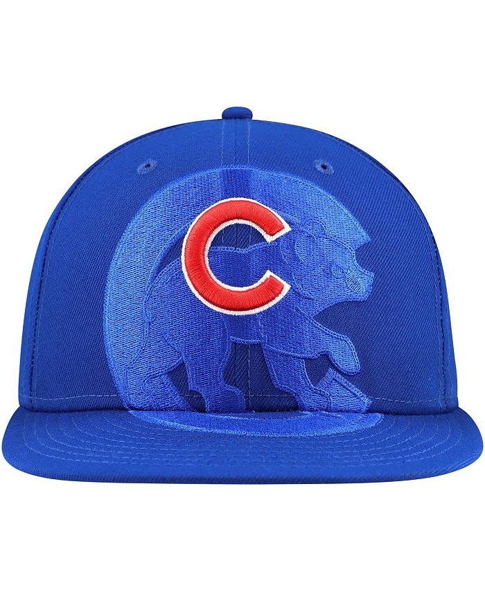 New Era Men's Royal Chicago Cubs Shadow Logo 59FIFTY Fitted Hat - Macy's