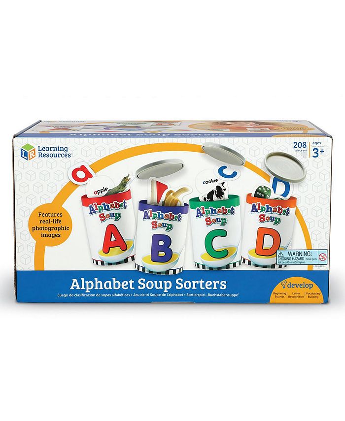 Learning Resources Alphabet Soup Sorters - Macy's