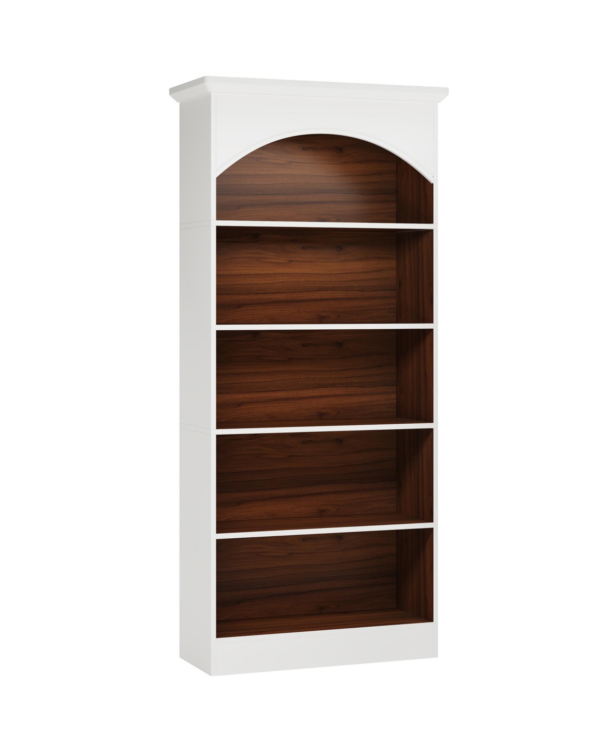 Click here for Tribesigns 5-Shelf White Bookcase  70.9 Tall Books... prices