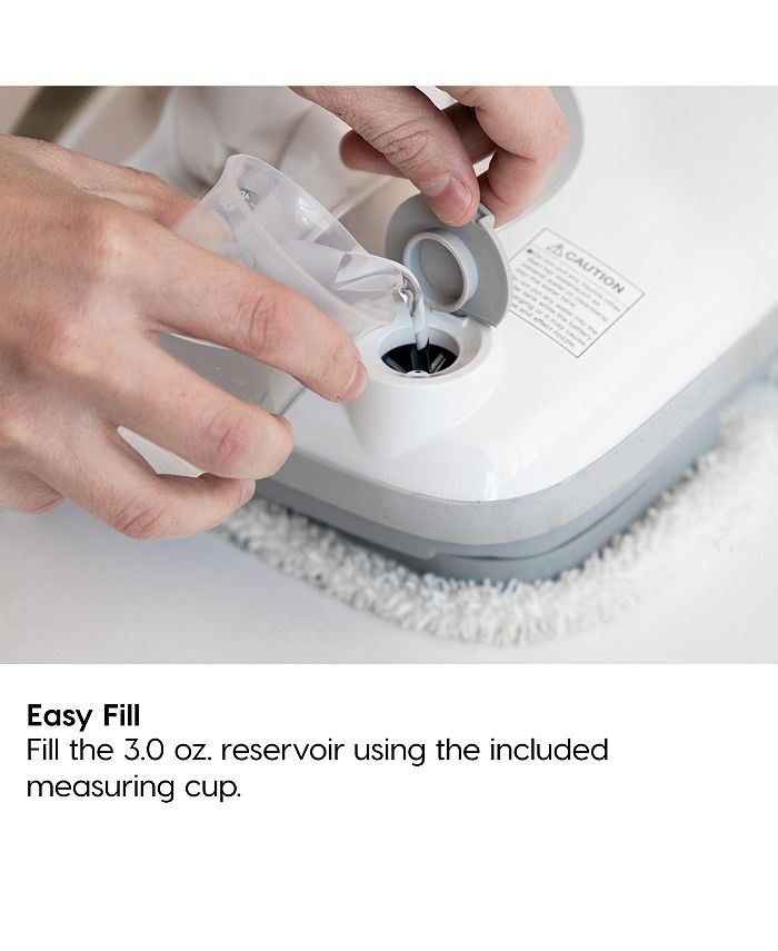 IRIS USA Rechargeable Cordless Electric Vibrating Mop with Water Spray ...