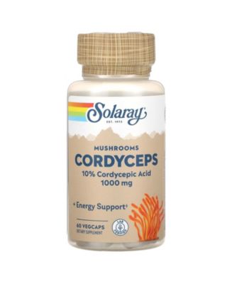 Solaray Mushrooms Cordyceps - 60 VegCaps - Macy's