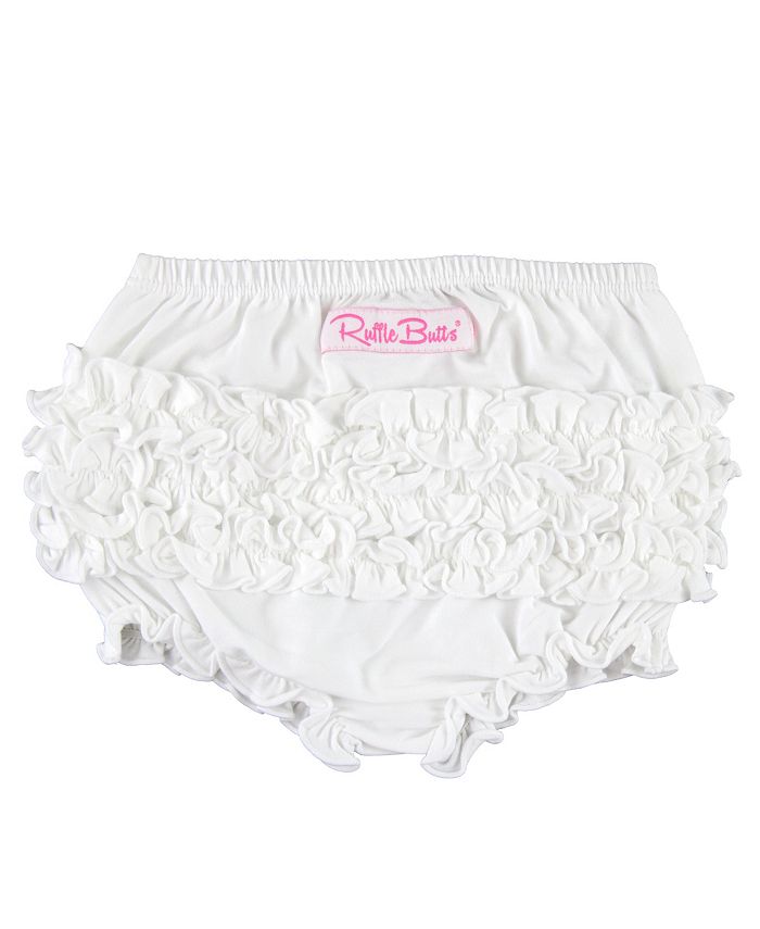 RuffleButts Baby Girls Baby Knit RuffleButt - Macy's