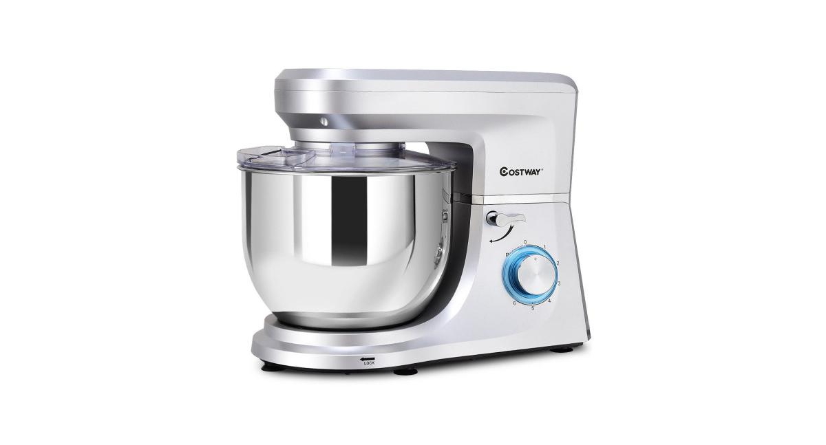 Click here for Slickblue 6 Speed 7.5 Qt Tilt-Head Stainless Steel... prices