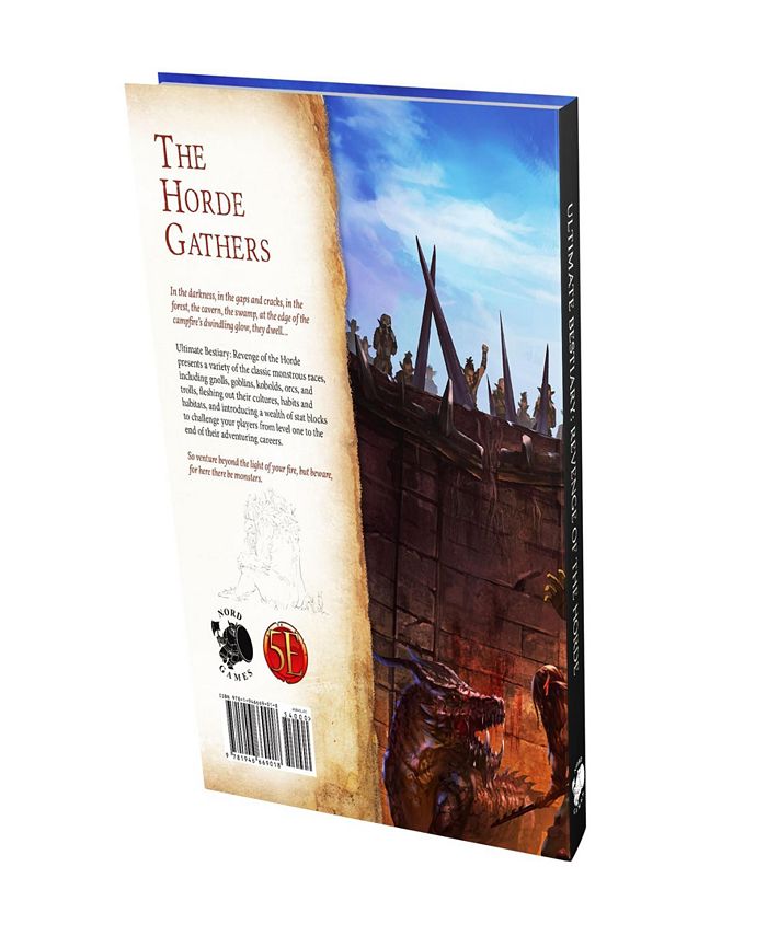 Nord Games Ultimate Bestiary Revenge of the Horde RPG Supplement Book ...