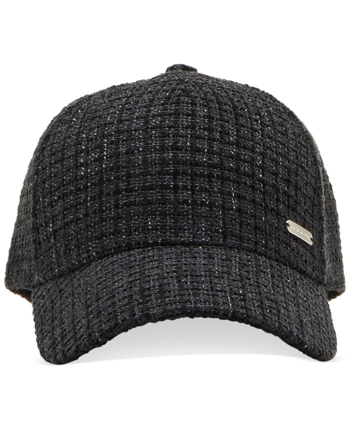 Steve Madden Tweed Baseball Cap - Macy's