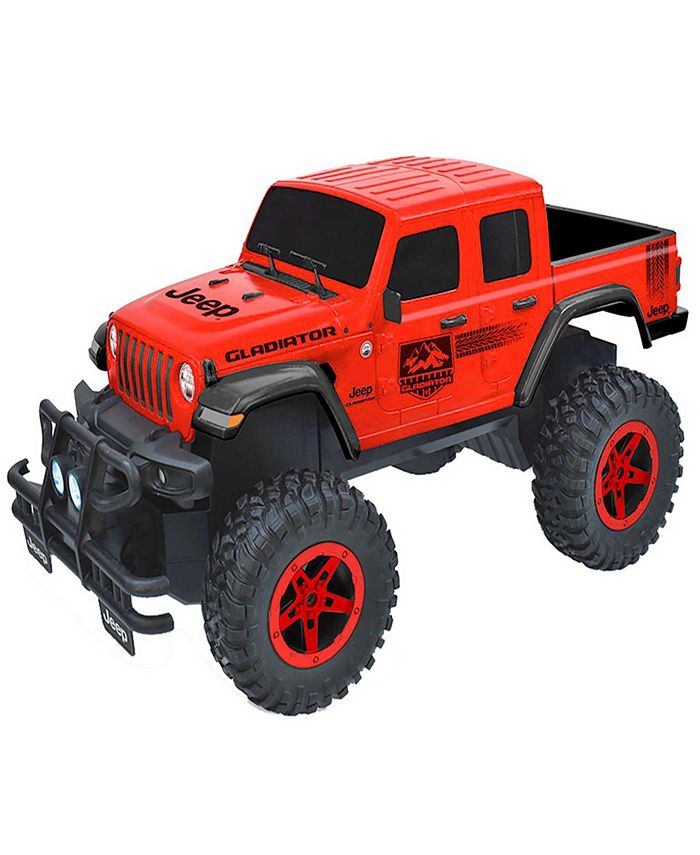 Toy Shock Jeep Red Gladiator RC Car - Macy's