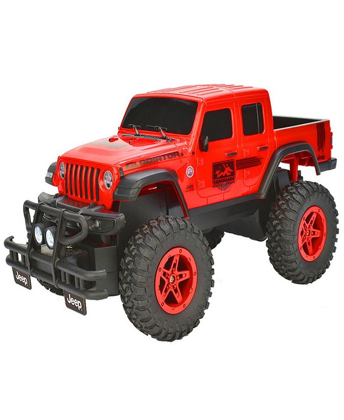 Toy Shock Jeep Red Gladiator RC Car - Macy's