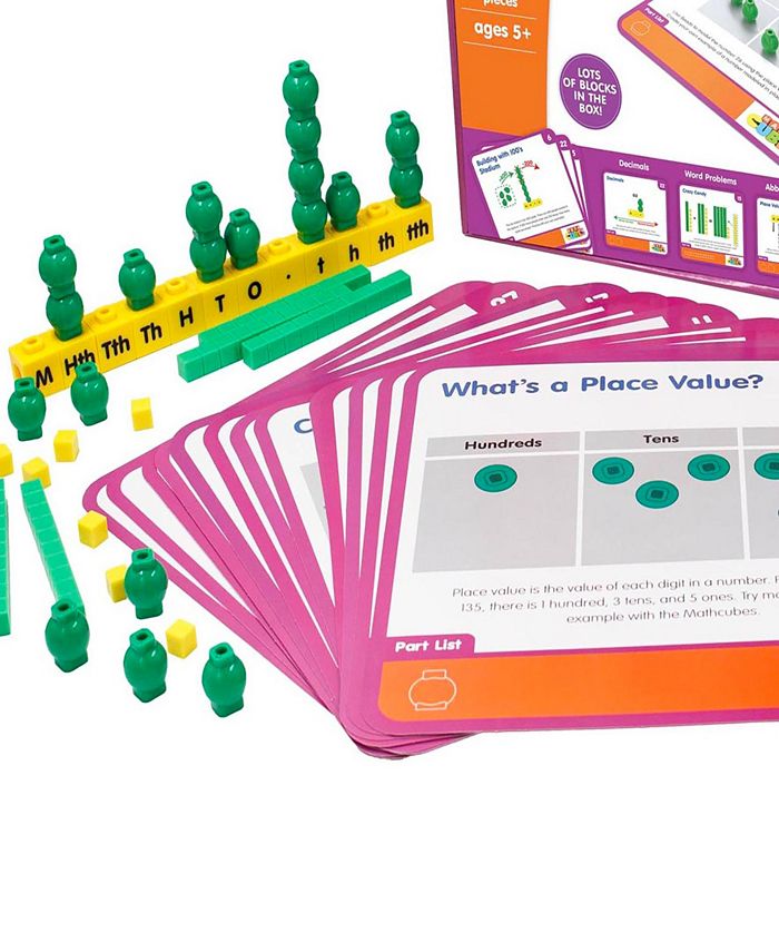 Junior Learning Mathcubes - Place Values Activity Set - Macy's