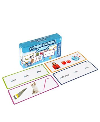 Junior Learning Rainbow Phonics - Phonemic Awareness Sounds Word Cards ...