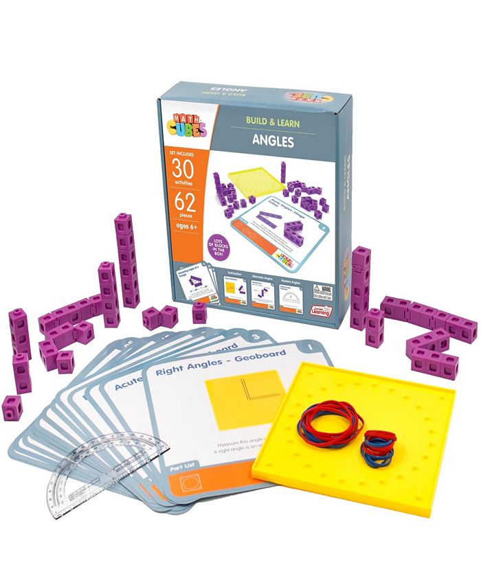 Junior Learning Mathcubes - Angles Activity Set - Macy's