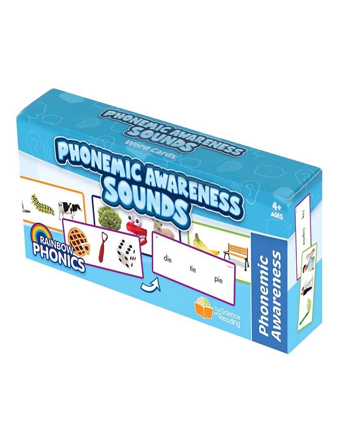 Junior Learning Rainbow Phonics - Phonemic Awareness Sounds Word Cards ...