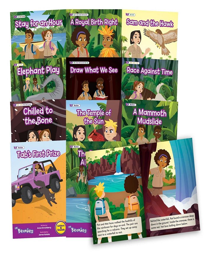 Junior Learning Beanstalk Books: The Beanies Hi-Lo Diversity Decodables ...