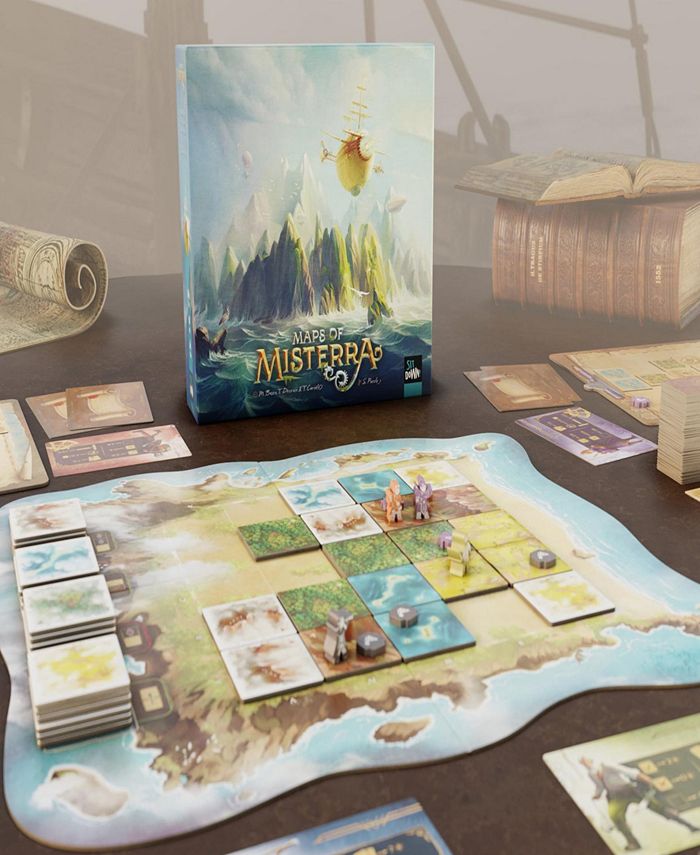 Sit Down Games Maps Of Misterra Strategy Game - Macy's