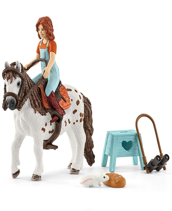 Schleich Horse Club Mia Spotty Figurine Playset - Macy's