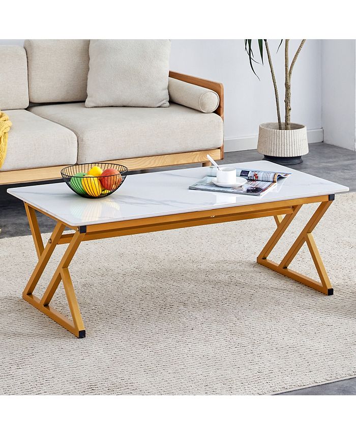 Simplie Fun Modern Multipurpose Coffee Table with Assembly Kit - Macy's