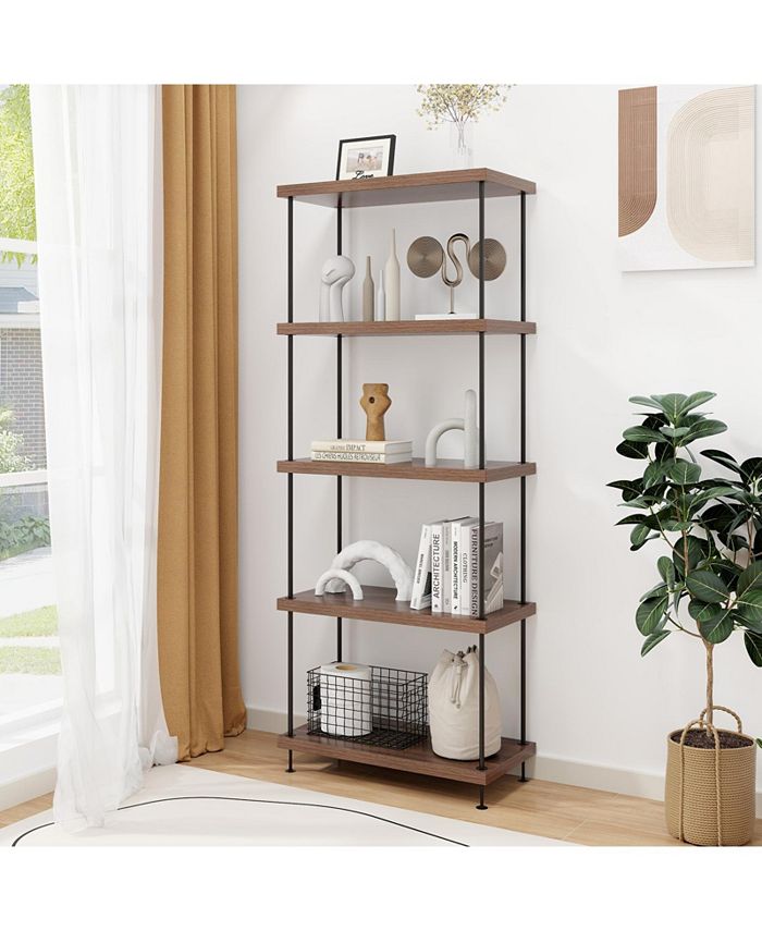 Slickblue Multipurpose Display Rack with Metal Frame-5-Tier - Macy's
