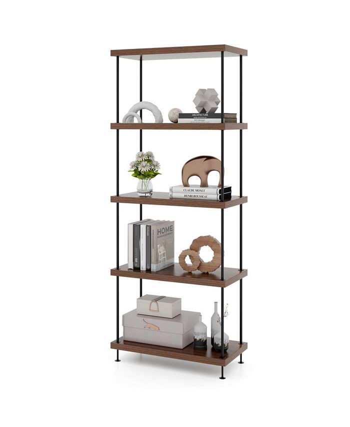 Slickblue Multipurpose Display Rack with Metal Frame-5-Tier - Macy's
