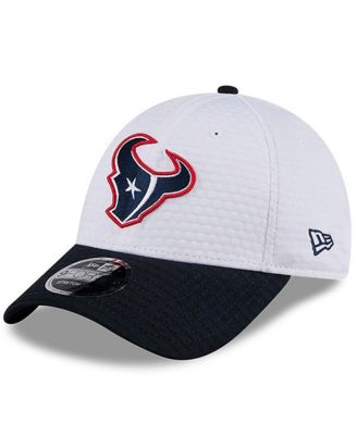 New Era Men's White/Navy Houston Texans 2024 NFL Training Camp 9FORTY Adjustable Hat - Macy's