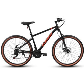 Simplie Fun Durable 24" Steel Frame Bike with Disc Brakes for Men and ...