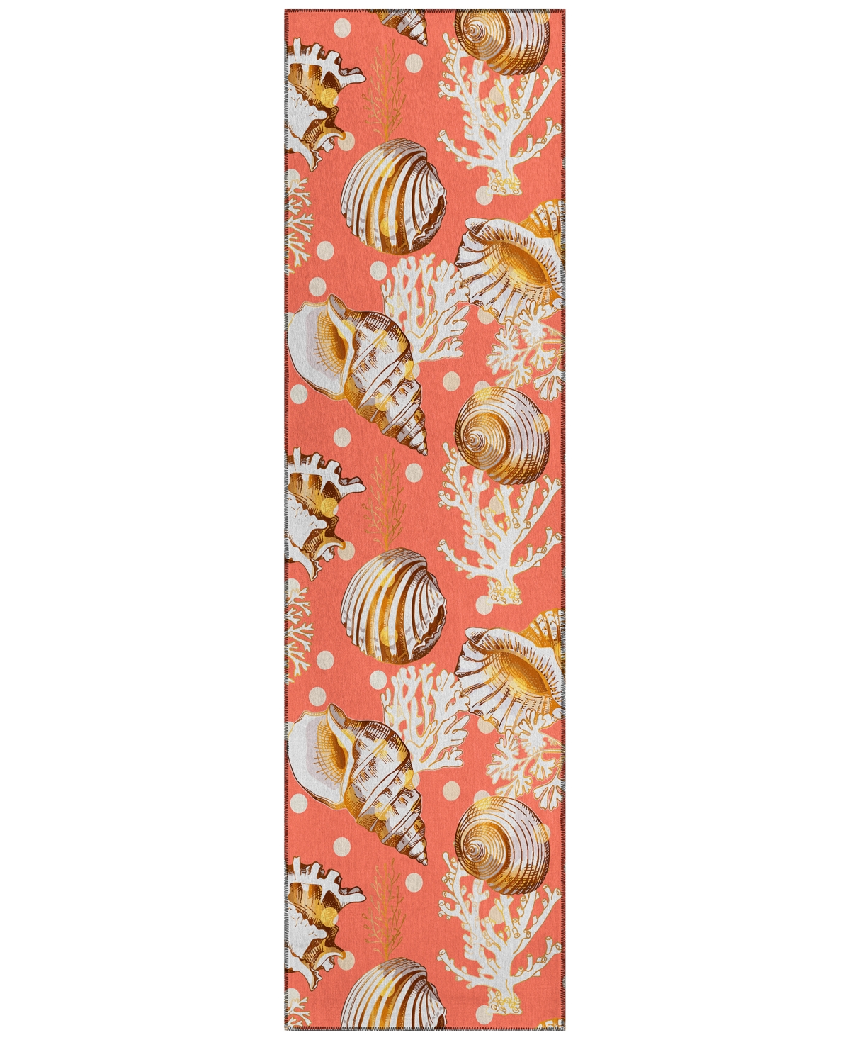Click here for Dalyn Seabreeze SZ6 23x76 Runner Area Rug - Salmon prices