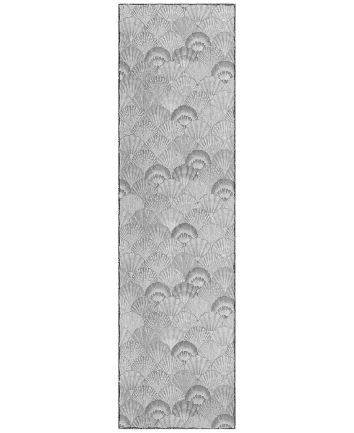 Click here for Dalyn Seabreeze SZ2 23x76 Runner Area Rug - Silver prices