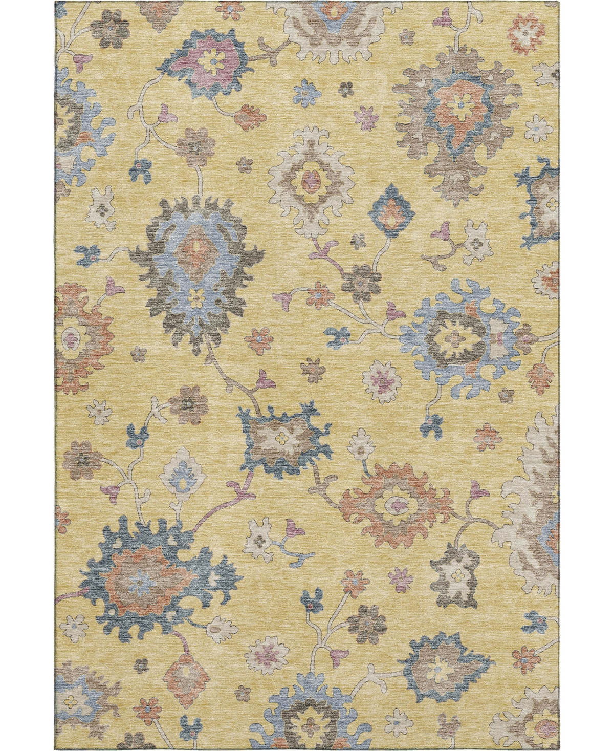Click here for Dalyn Hatay Washable HY4 3x5 Area Rug - Gold prices