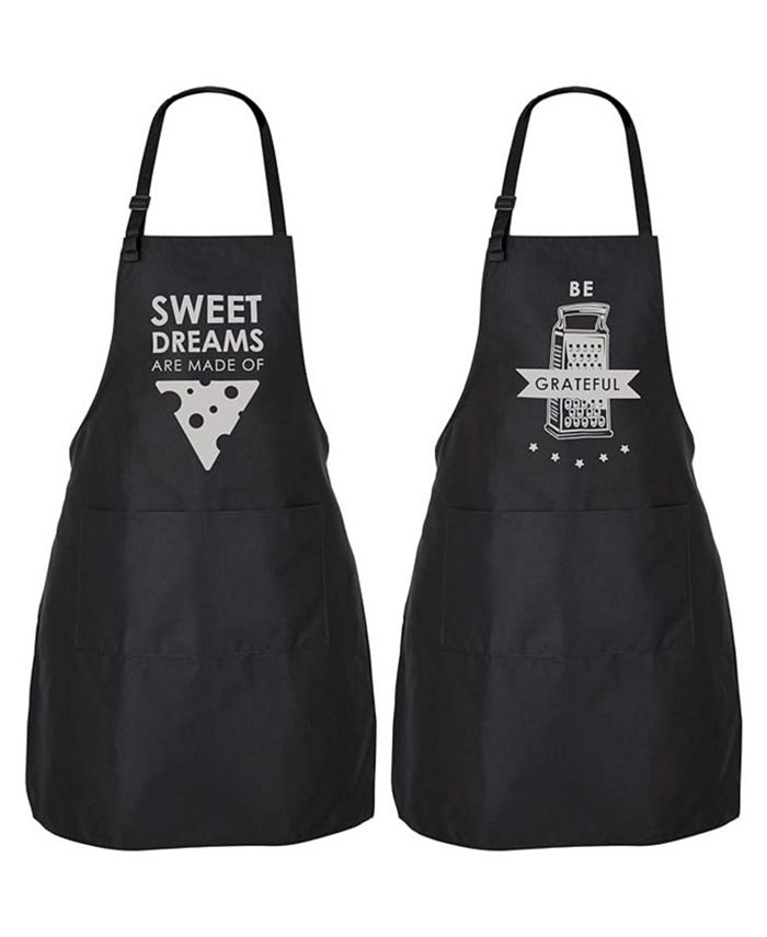 Zulay Kitchen 2-Pack Funny Aprons for Men and Women - Macy's