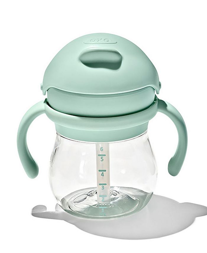 OXO Tot Transitions 6 Oz Straw Cup with Removable Handles - Macy's