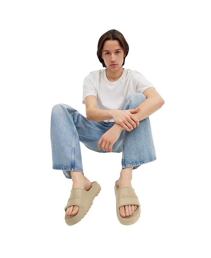 COACH Men's Jesse Rubber Slide - Macy's