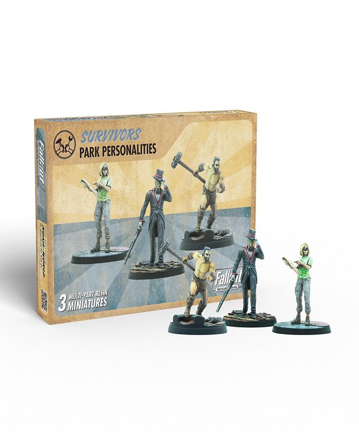 Modiphius Wasteland Warfare - Survivors Park Personalities Miniatures ...