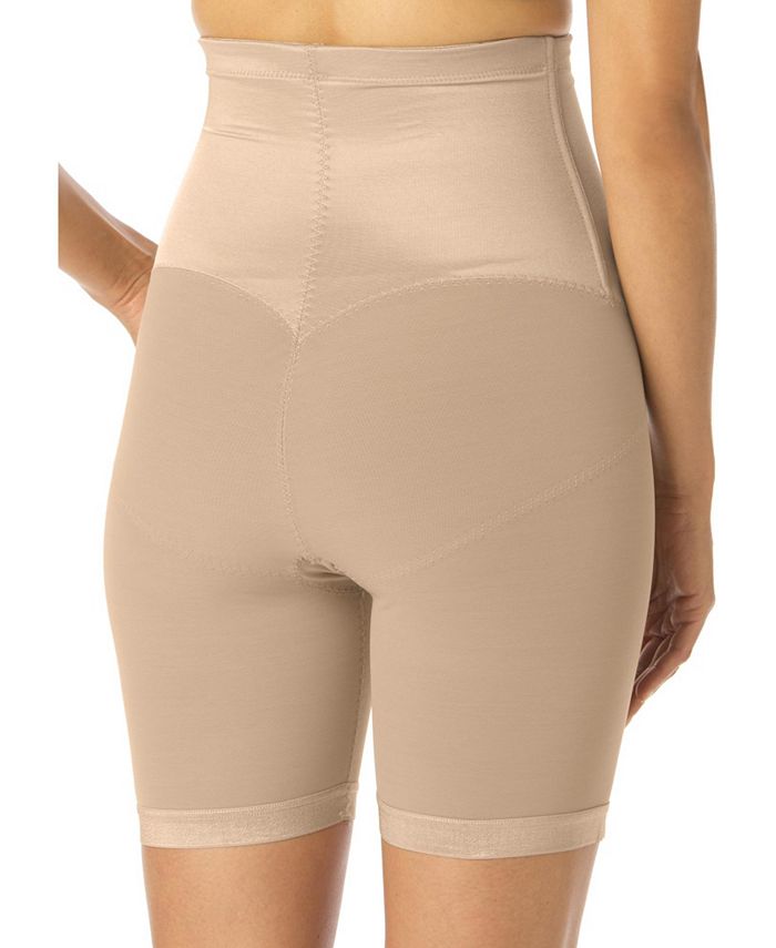Secret Solutions Plus Size Power Shaper Firm Control Long Leg Shaper