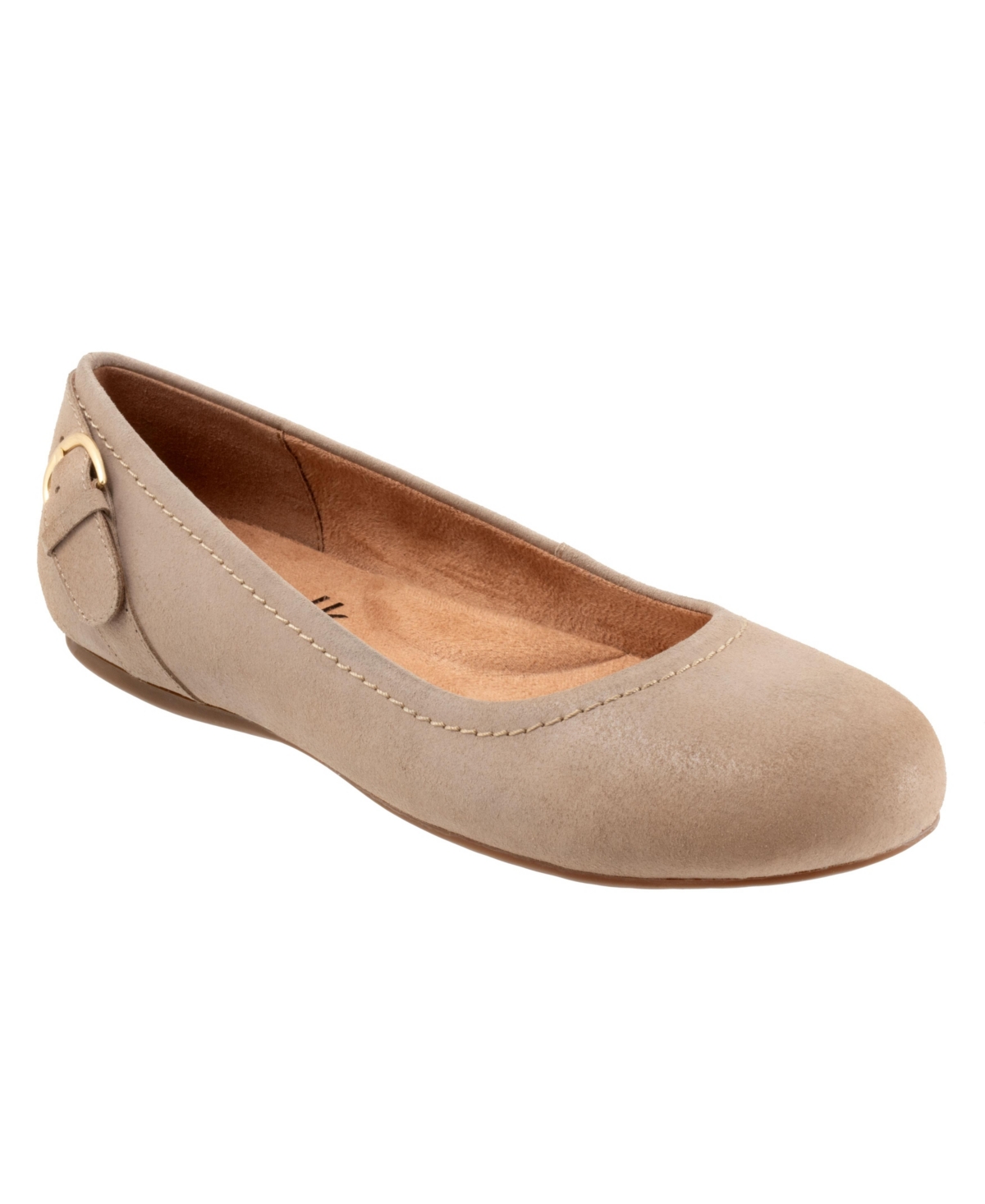 Click here for Softwalk Sydney Flat - Taupe suede prices
