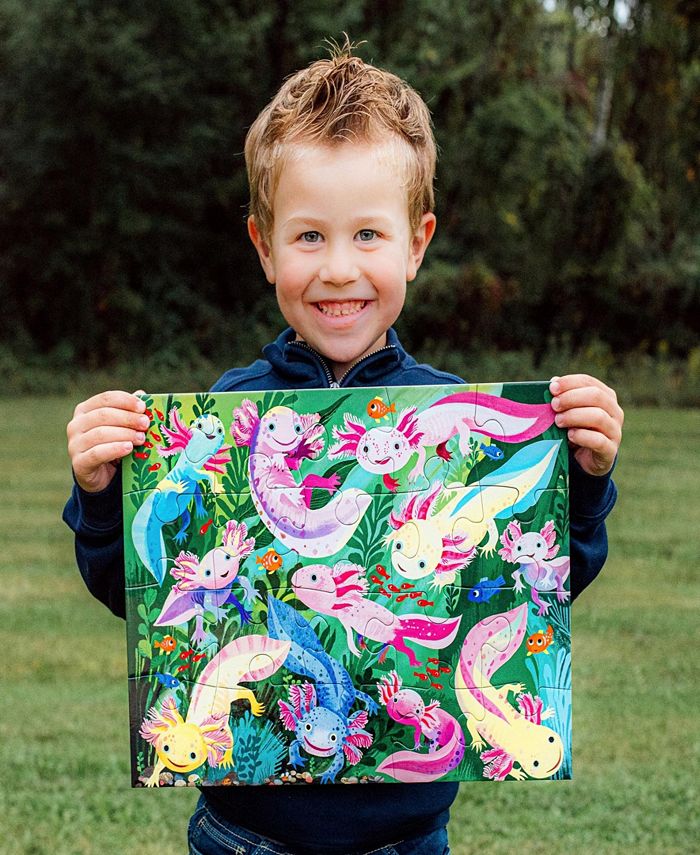 Eeboo Ready to Grow Life on Earth Axolotl Puzzle Set - Macy's