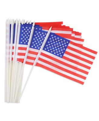 Yescom 5"x8" American Stick Flag Handheld Mini US Independence Day ...