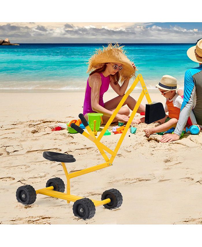 SUGIFT Heavy Duty Steel Frame Kid Ride-on Sand Digger - Macy's