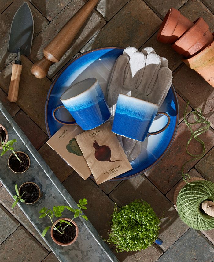 Denby Blue Haze Serving Bowl - Macy's