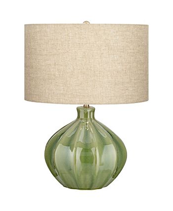 360 Lighting Gordy Modern Accent Table Lamp Handcrafted 20.5" High ...