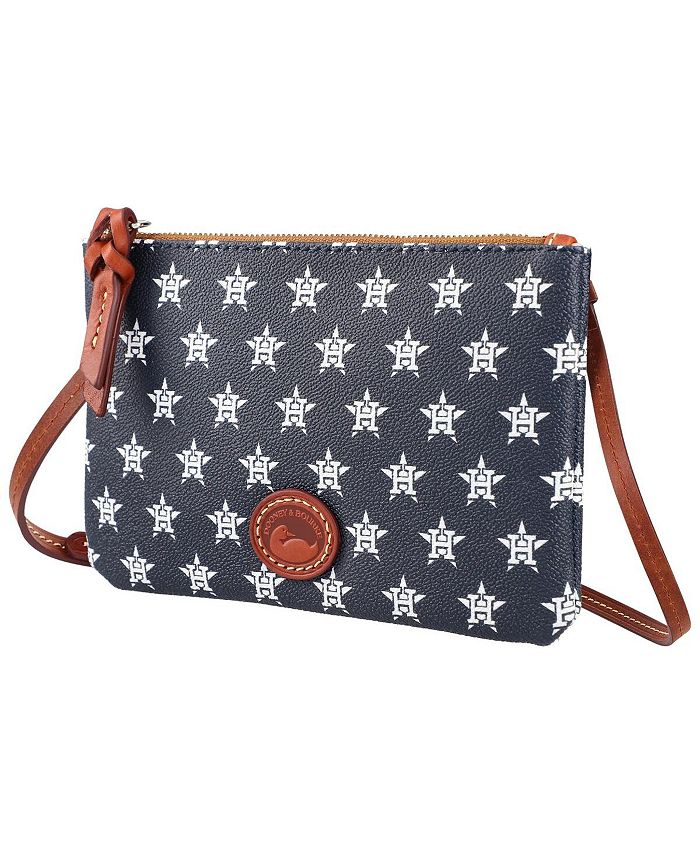 Dooney & Bourke Houston Astros Top Zip Crossbody Purse - Macy's